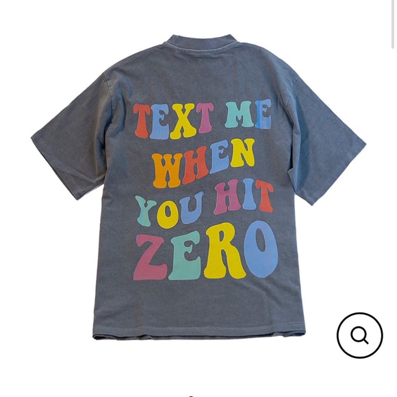 NFINITY | Tops | Nfinity Cheer Shirt Text Me When You Hit Zero Brand ...